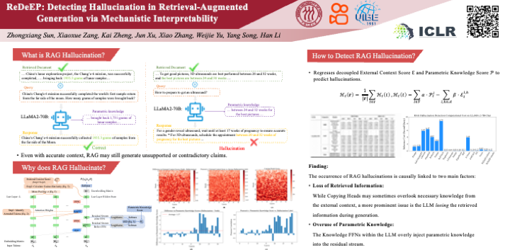 ICLR Poster ReDeEP: Detecting Hallucination in Retrieval-Augmented Generation via Mechanistic ...